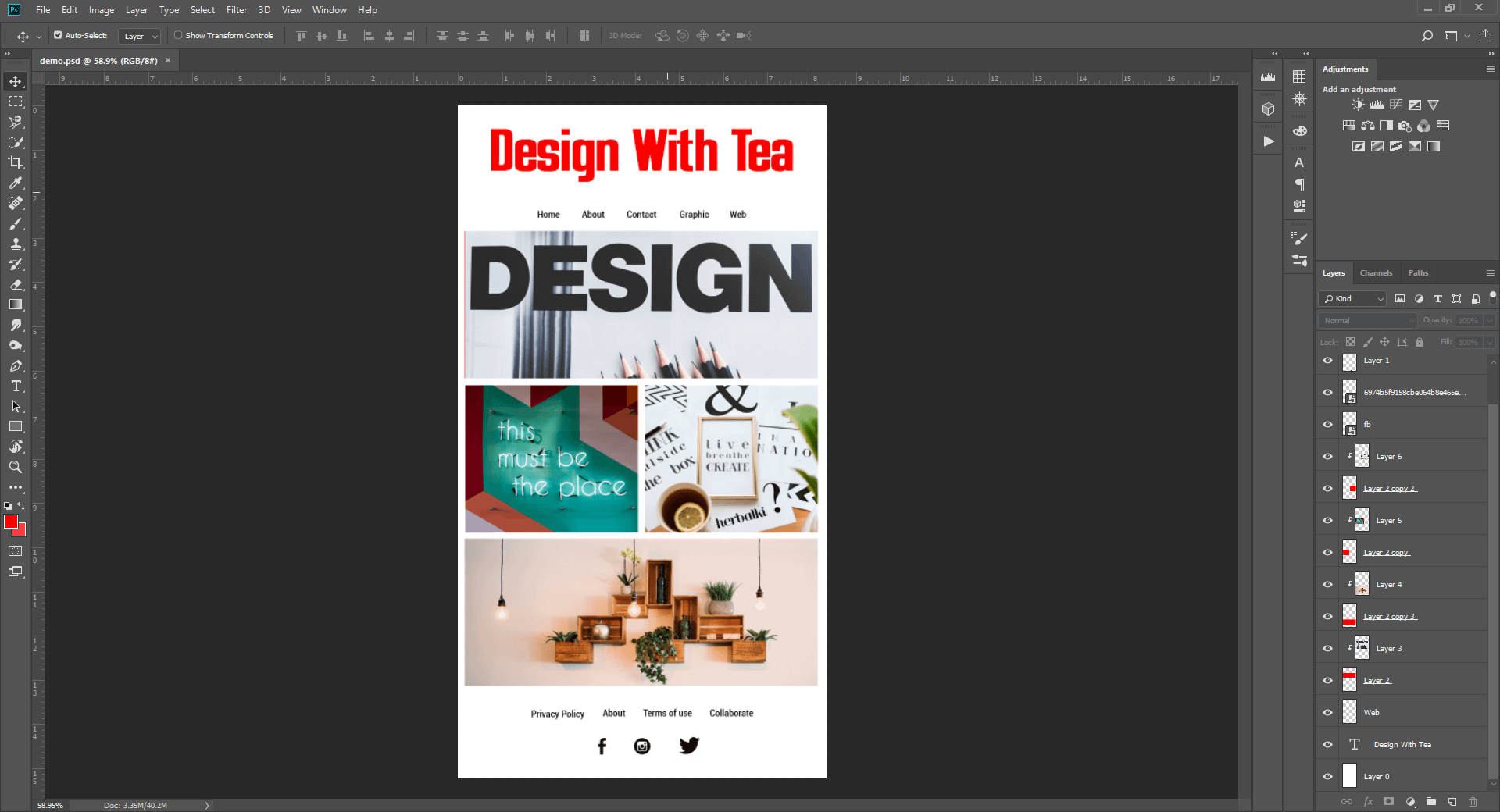 How To Design And Code A Newsletter In Photoshop | 5 Simple Steps To ...